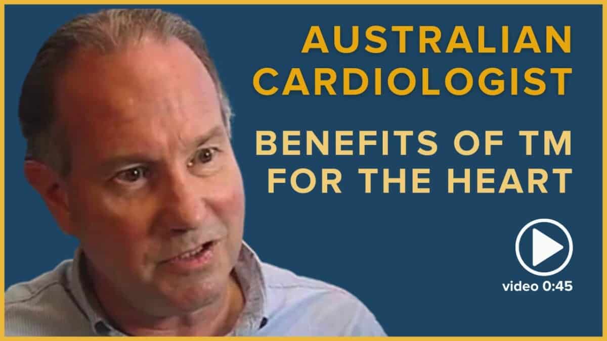 Meditation to lower blood pressure - TM Australia